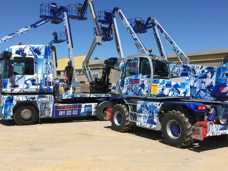 Chariot rotatif diesel | Loc'Nacelle